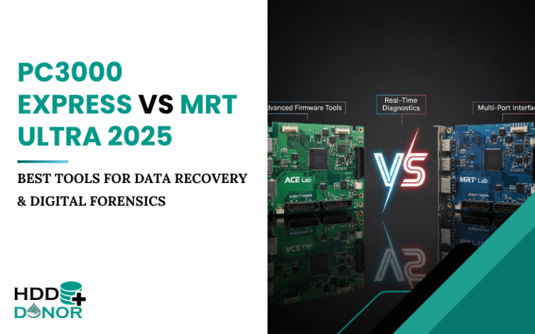 PC-3000 Express vs. MRT Ultra (2026) | Best Recovery Tool Comparison