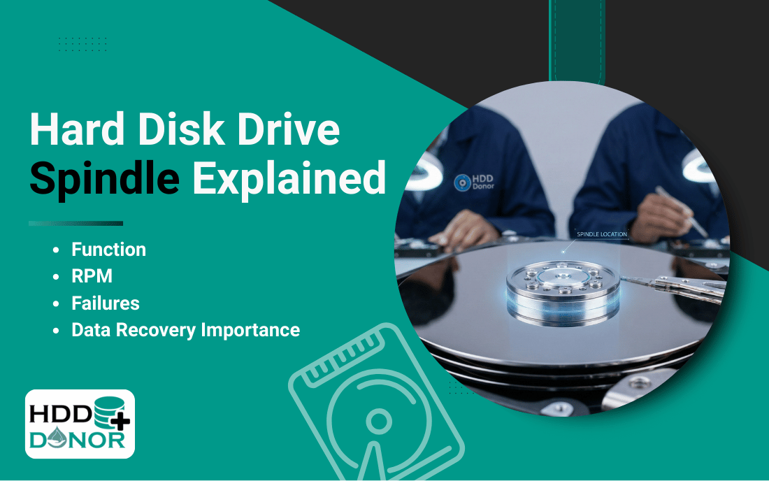 HDD Spindle Motor Explained | Data Recovery & Motor Seizure Fix